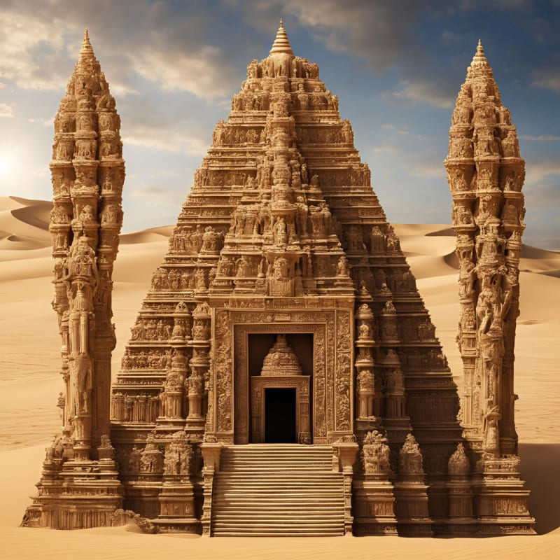 Ancient Desert Temple – My Blog